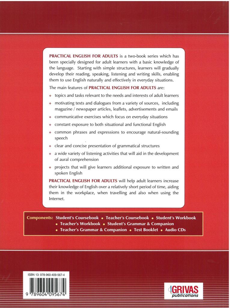 PRACTICAL ENGLISH FOR ADULTS 2 GRAMMAR & COMPANION