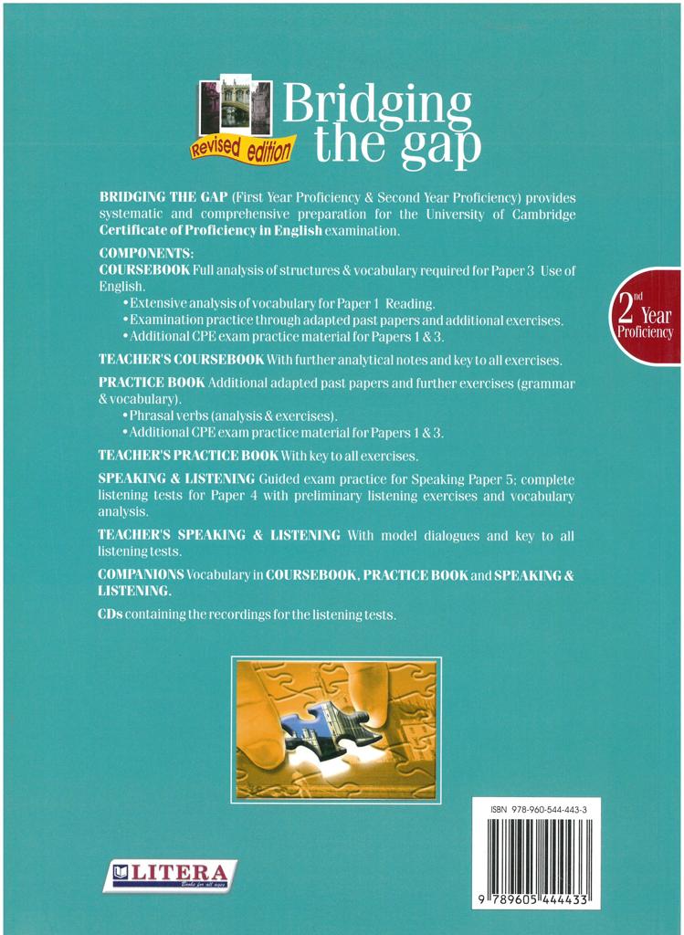 BRIDGING THE GAP 2ND YEAR PROFICIENCY COMPANION REVISED