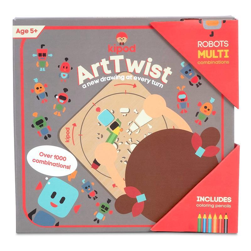 KIPOD - ΠΕΡΙΣΤΡΕΦΟΜΕΝΟ ΣΤΕΝΣΙΛ ΜΕ ΡΟΜΠΟΤ ΓΙΑ ΠΑΙΔΙΑ ΑΠΟ 5 ΕΤΩΝ - Zaxos